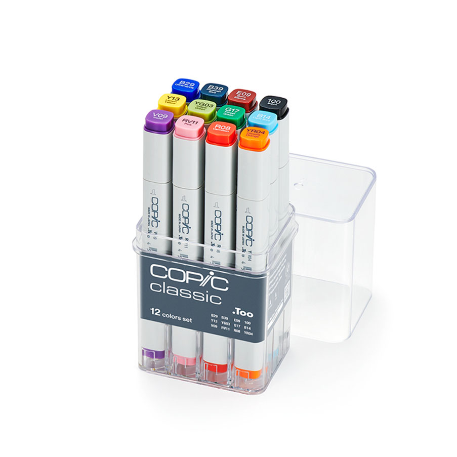Marker 12 Color Set B - Basic Colors en Chile Boykot Graffiti y ...
